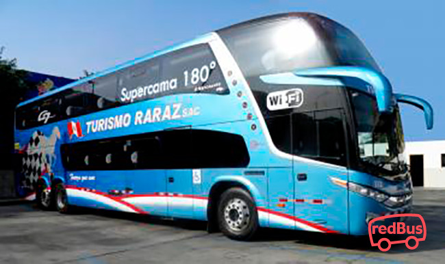 Turismo Raraz - Compra pasajes de bus al mejor precio | redBus Perú 🚌