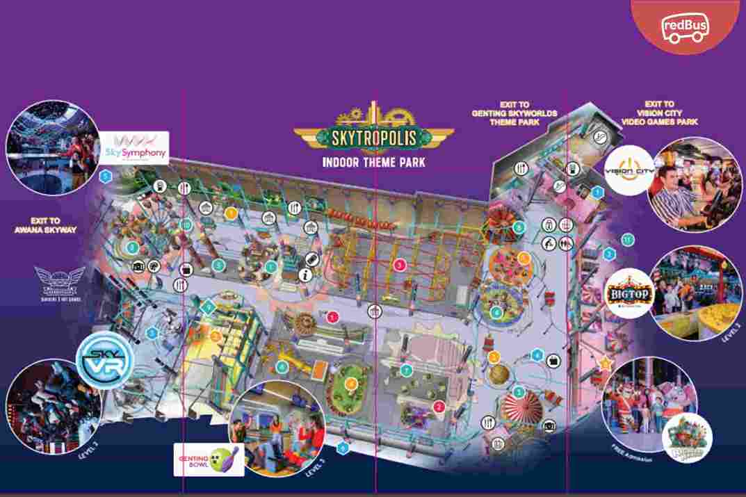 Genting Skytropolis Indoor Theme Park Tickets 🎠Flat 20% OFF